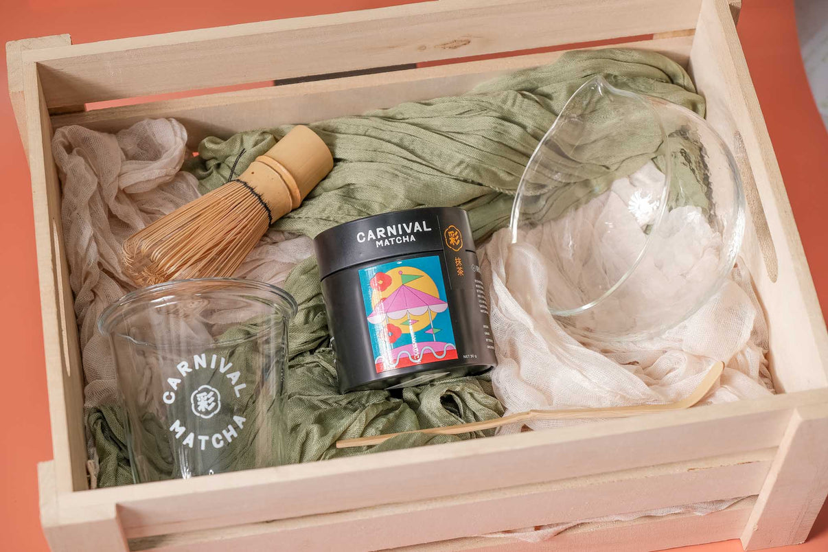 Carnival Matcha Gift Box - Home Matcha Starter Set – Little Foragers Market